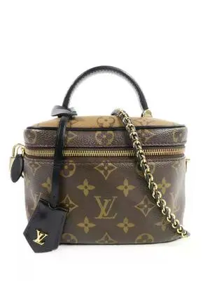 LOUIS VUITTON Pm Vanity Monogram Reverse Make-up Bag - Brown
