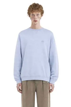 Loewe Sweatshirt In Cotton - Blue