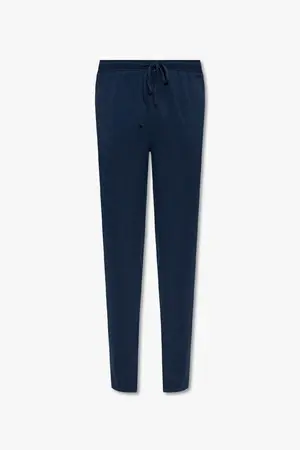 Hanro Trousers With Pockets - Navy Blue