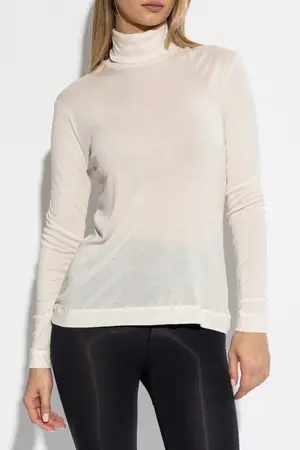 Hanro Silk Cashmere Turtleneck Top