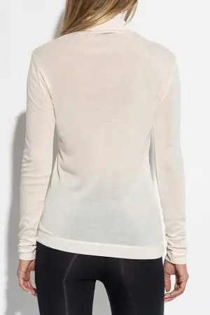 Hanro Silk Cashmere Turtleneck Top