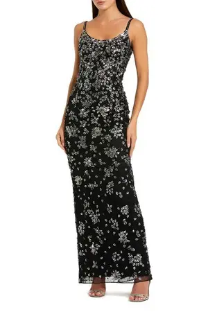Embellished Floral Evening Gowns