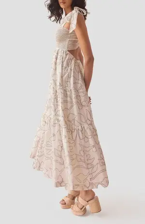 Omika Cotton Lana Maxi Dress