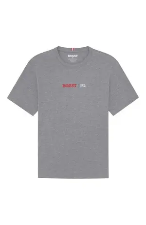 Boast Usa Tee - Heather Grey
