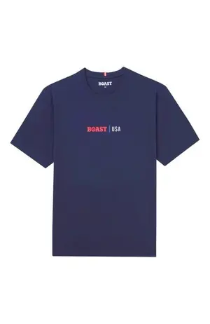 Boast Usa Tee - Navy