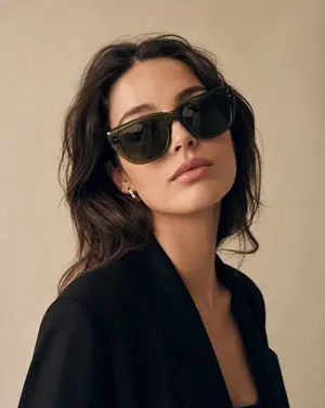 COSSINO Cheri Cat Eye Sunglasses - Green