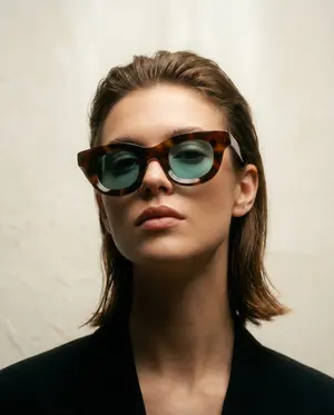 COSSINO Alondo 45mm Wayfarer Sunglasses - Tortoiseshell