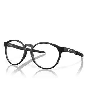 Celine Oakley Round Frame Eyeglasses - Satin Black