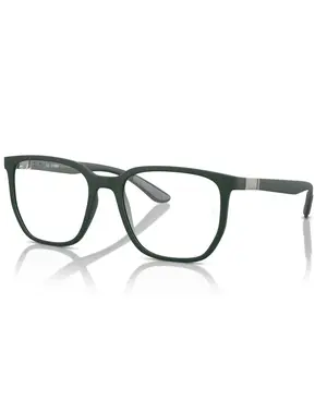 Ray-ban Rectangular Full Rim Eyeglasses - Sand Green