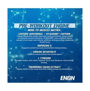 EVL Intense Pre Workout With Creatine Engn Energizing Pre Workout For With Beta Alanine Caffeine And L Theanine
