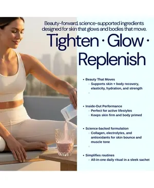 ACTIVE BEAUTY B. Skin Tight 9-in-1 Nutrient-infused Marine Collagen + Electrolytes