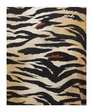 Pinko Tiger Print Knitted Top