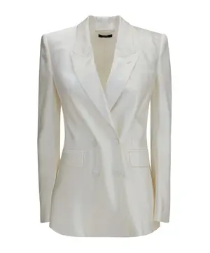 TOM FORD Double-breasted Blazer - Gray