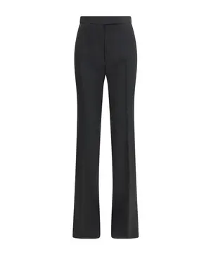 TOM FORD Straight-leg Tailored Tuxedo Trousers - Black