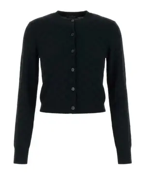 Gucci Crew-neck Knit Top - Black