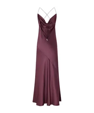 Pinko Farro Satin Slip Dress