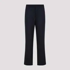 Sease Seamless Mindset Regular Straight-leg Wool Pants For - Blue