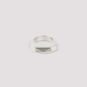 Rick Owens Hollywood Pyramid Ring - Metallic