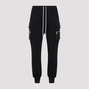 Rick Owens Wool Blend Mastodon Cargo Pants