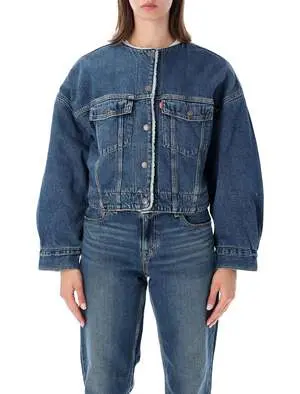 LEVI'S Denim Utility Jacket - Mid Blue