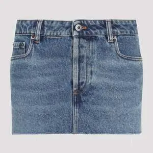 Miu Miu Mini Denim Skirt