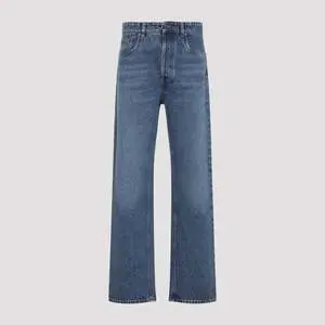 Miu Miu Cotton Jeans - Blue