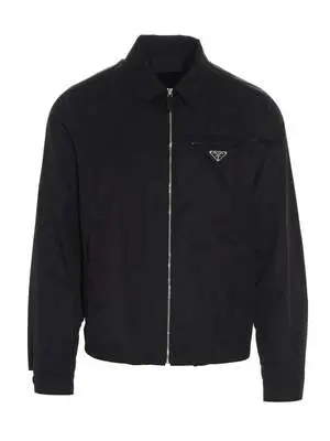 Prada Zip-up Lightweight Jacket