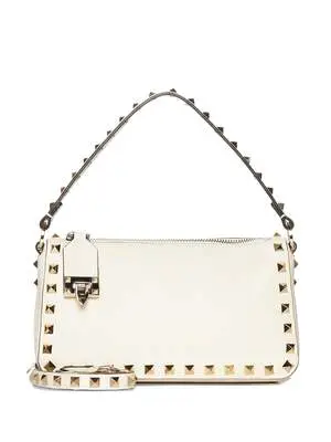 Valentino Garavani Rockstud Mini Shoulder Handbag - Lightivory