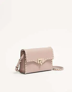 Valentino Garavani Rockstud Mini Small Shoulder Handbag - Rosequartz