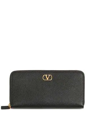 Valentino Garavani Vlogo Signature Zip Around Mini Wallet