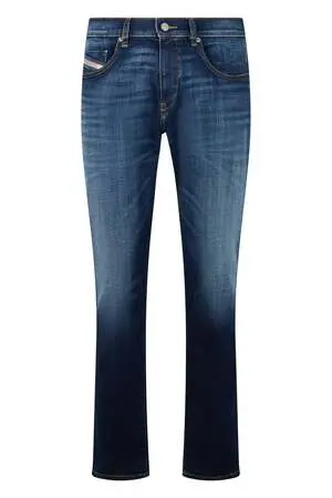 DIESEL® Slim Fit Straight Leg Jeans - Denim