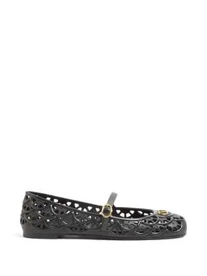 Valentino Garavani Ondette T.05 Ballerina Flat - Nero