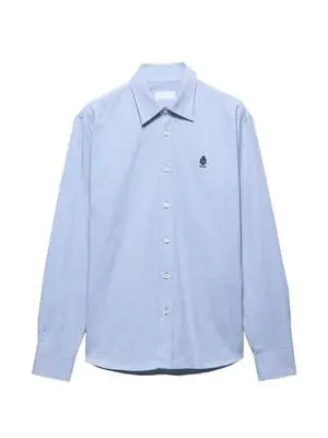 Prada Cotton Shirt - Celeste