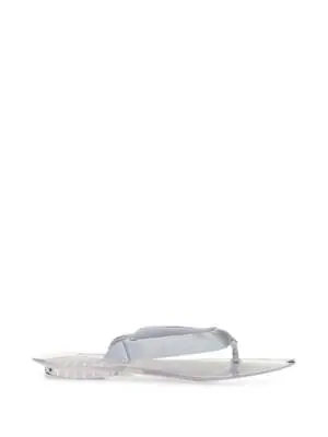 Alaïa Invisible Padded Tongs For - Argent