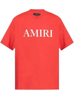 Amiri Core Logo-print Cotton T-shirt - Black