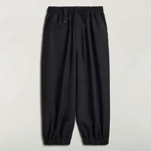 Y3 Tailored Cuffed Trousers - Black