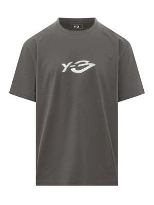 Y3 Logo Long-sleeve T-shirt - Greyfive