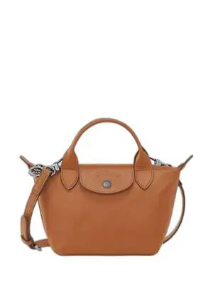 Longchamp Foldaway Xtra Tote Handbag - Cashew
