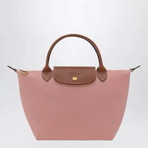 Longchamp Foldaway Nylon Tote Bag - Pinktea