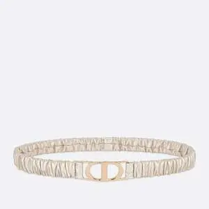 Dior 30 Montaigne Belt - Light Gold
