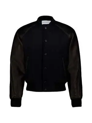 Givenchy Mix Material Jacket For - Blackwhite