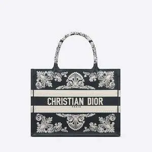 Dior Book Tote Handbag S - Bleu/multi