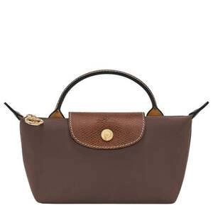 Longchamp Le Pliage Original Pouch Handbag For - Mocha