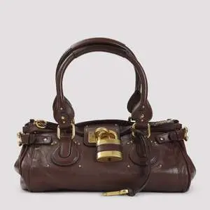 Chloé CHLOÉ Paddington Leather Handbag Craftybrwn