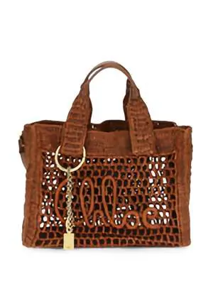 Chloé Banana Tote - Claybrown