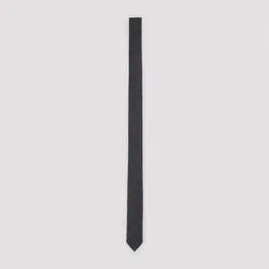 Thom Browne Wool Classic Tie For - Grey