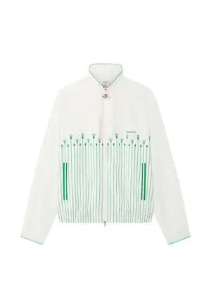 Casablanca Printed Windbreaker Jacket - Floral
