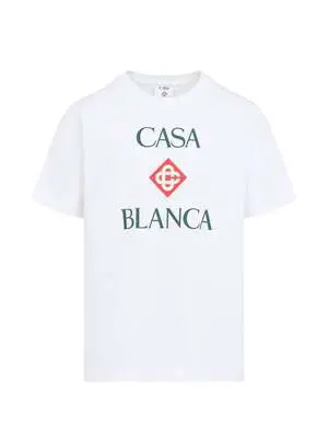 Casablanca Classic Logo T-shirt - White
