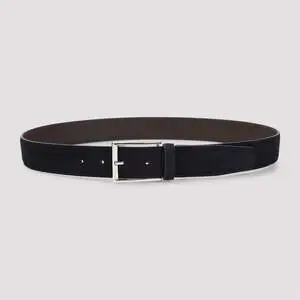 Canali Leather Belt - Blue