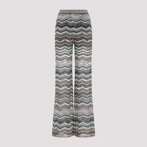 Missoni Viscose Regular & Straight-leg Trousers - Multicolour